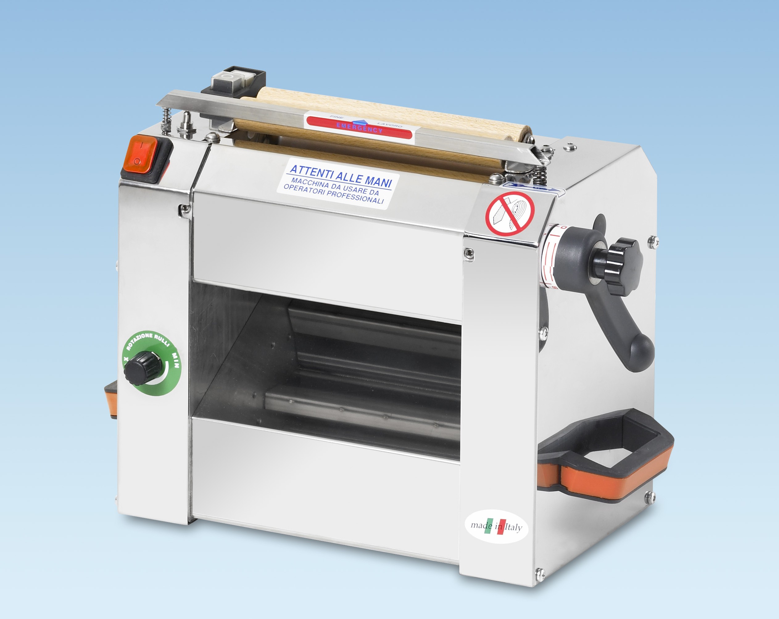 Sfogliatrice per pasta e pizza, tagliapasta, Macchina per tirare la ...